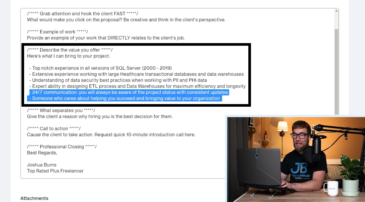Top 5 Upwork Proposal Tips from a $670k Freelancer